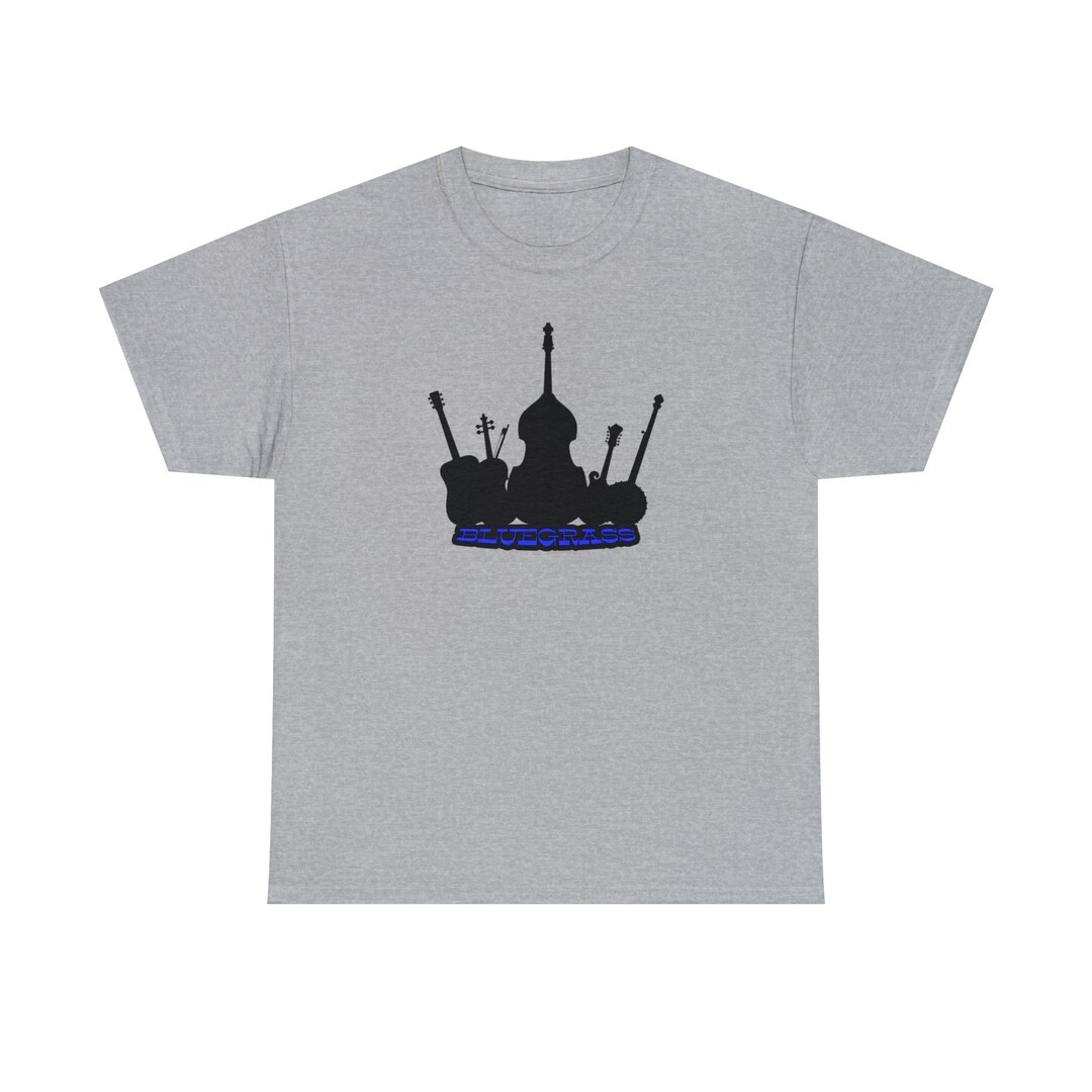 Bluegrass Instruments Silhouette Unisex Heavy Cotton Tee Etsy