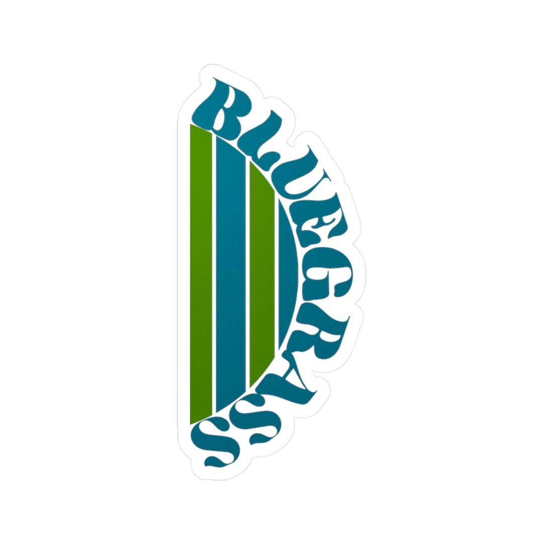 Bluegrass Kiss-cut Vinyl Decal - Etsy