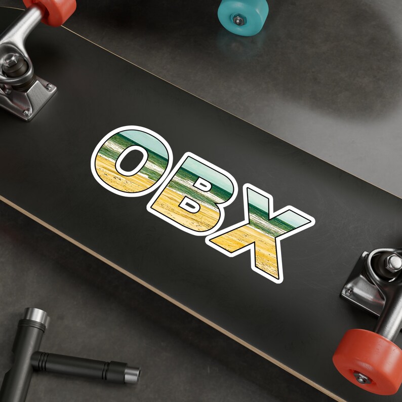 OBX Outer Banks Kiss-cut Vinyl Decal - Etsy