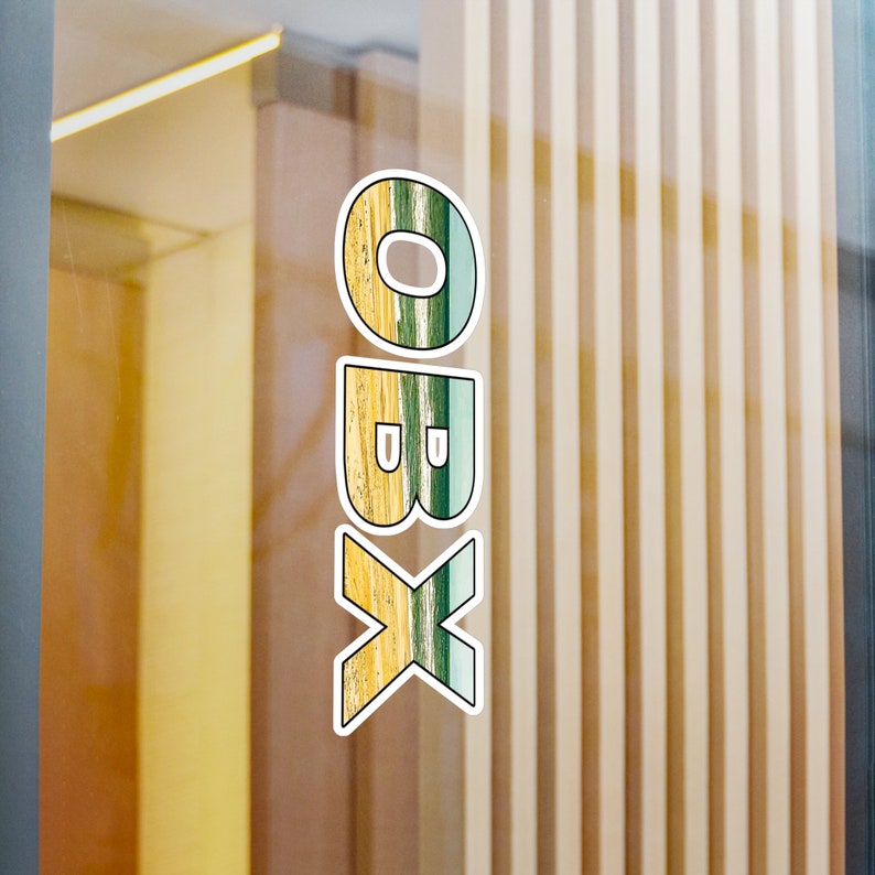 OBX Outer Banks Kiss-cut Vinyl Decal - Etsy