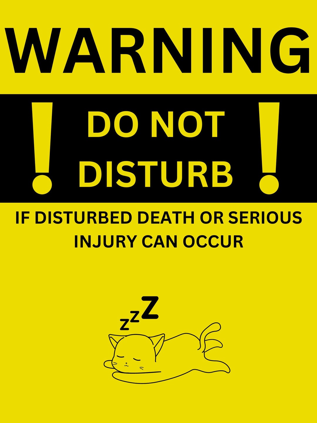 Do Not Disturb Poster - Etsy