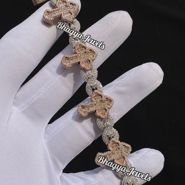 Moissanite Vvs Bracelet Men - Etsy