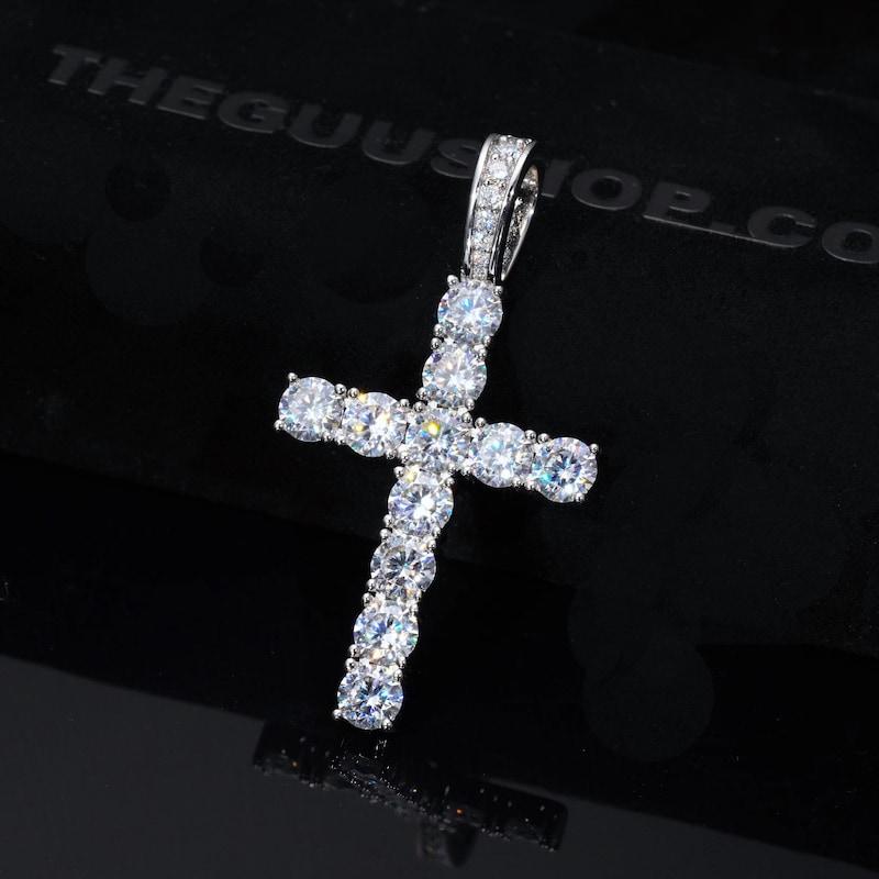 Rapper Hip Hop Cross Necklace - Etsy