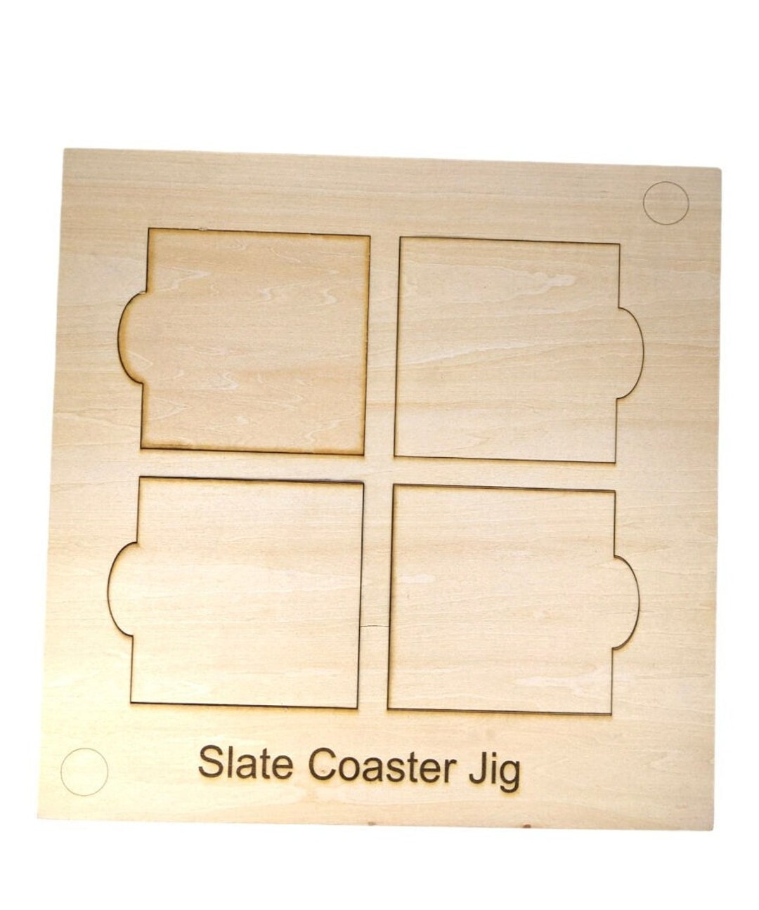 Lightburn File: Square Slate Coaster Jig - Etsy