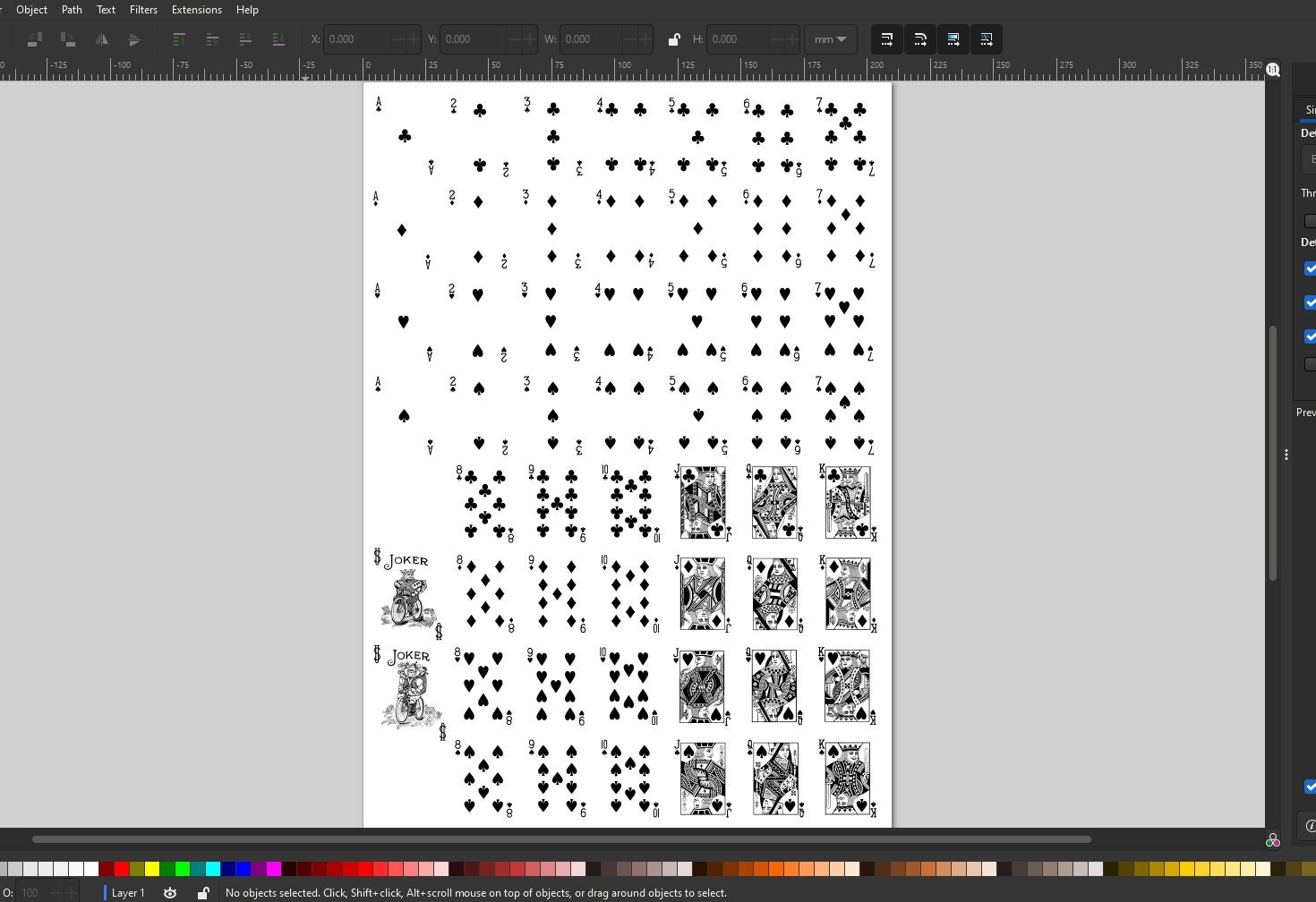 Full Set of Cards, (dxf,png,eps,svg) - Etsy