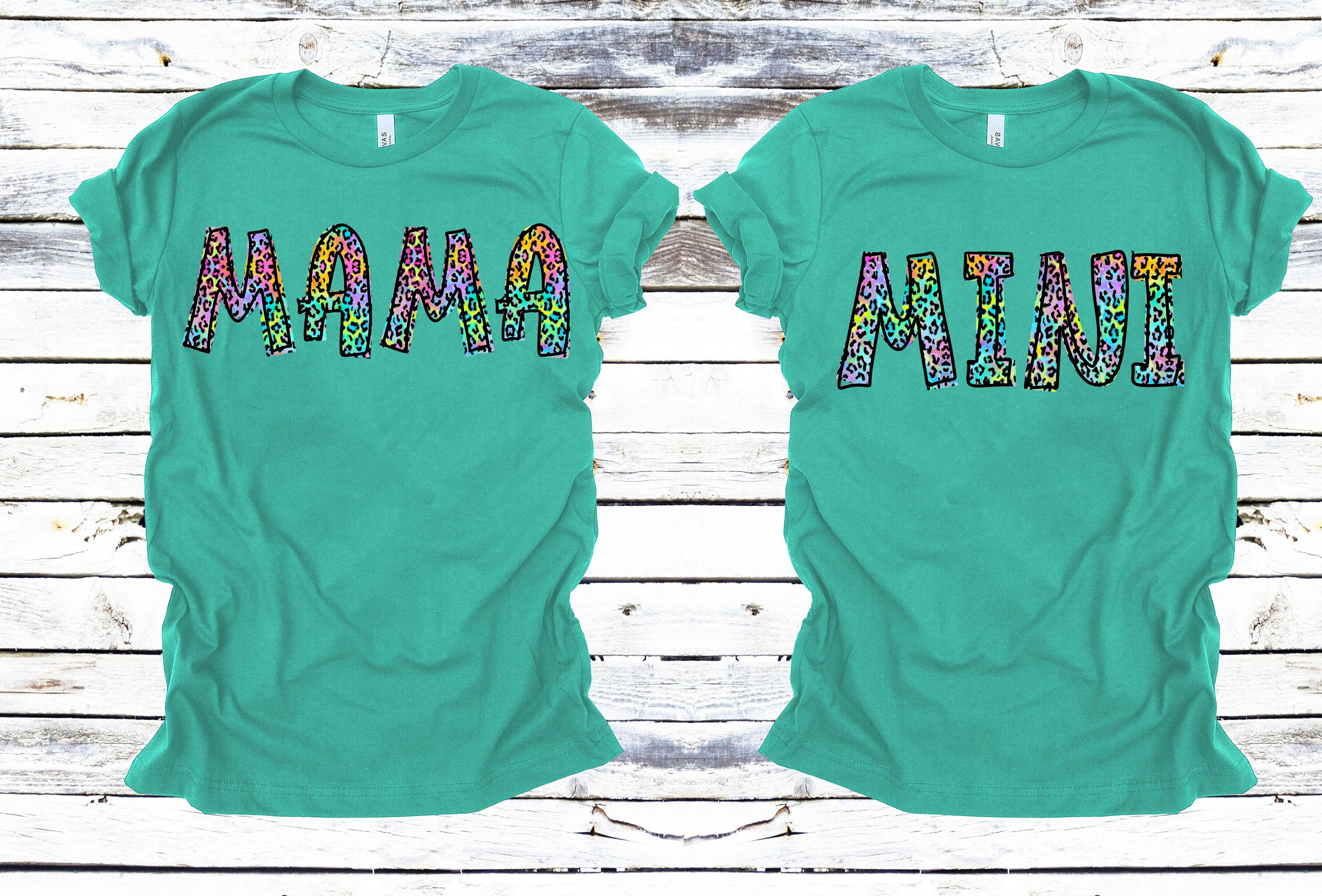 Leopards Rainbow 90’s Mama and Mini - Etsy