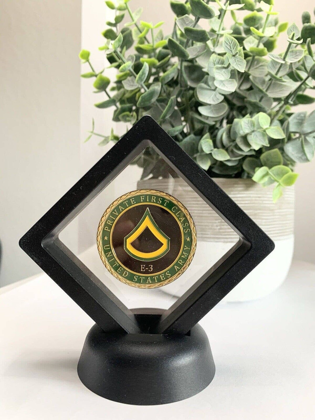 US ARMY Private First Class E-3 Challenge Coin - Etsy