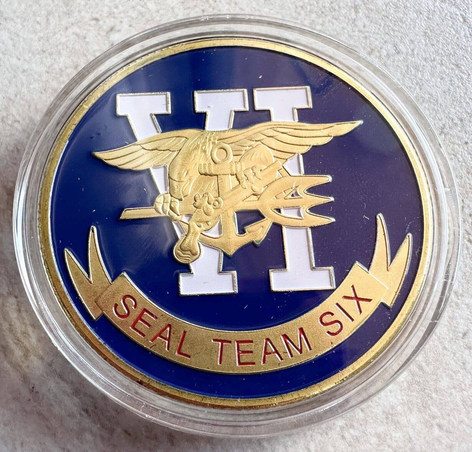 US NAVY Seal Team Six Challenge Coin Seal Team 6 With Special - Etsy