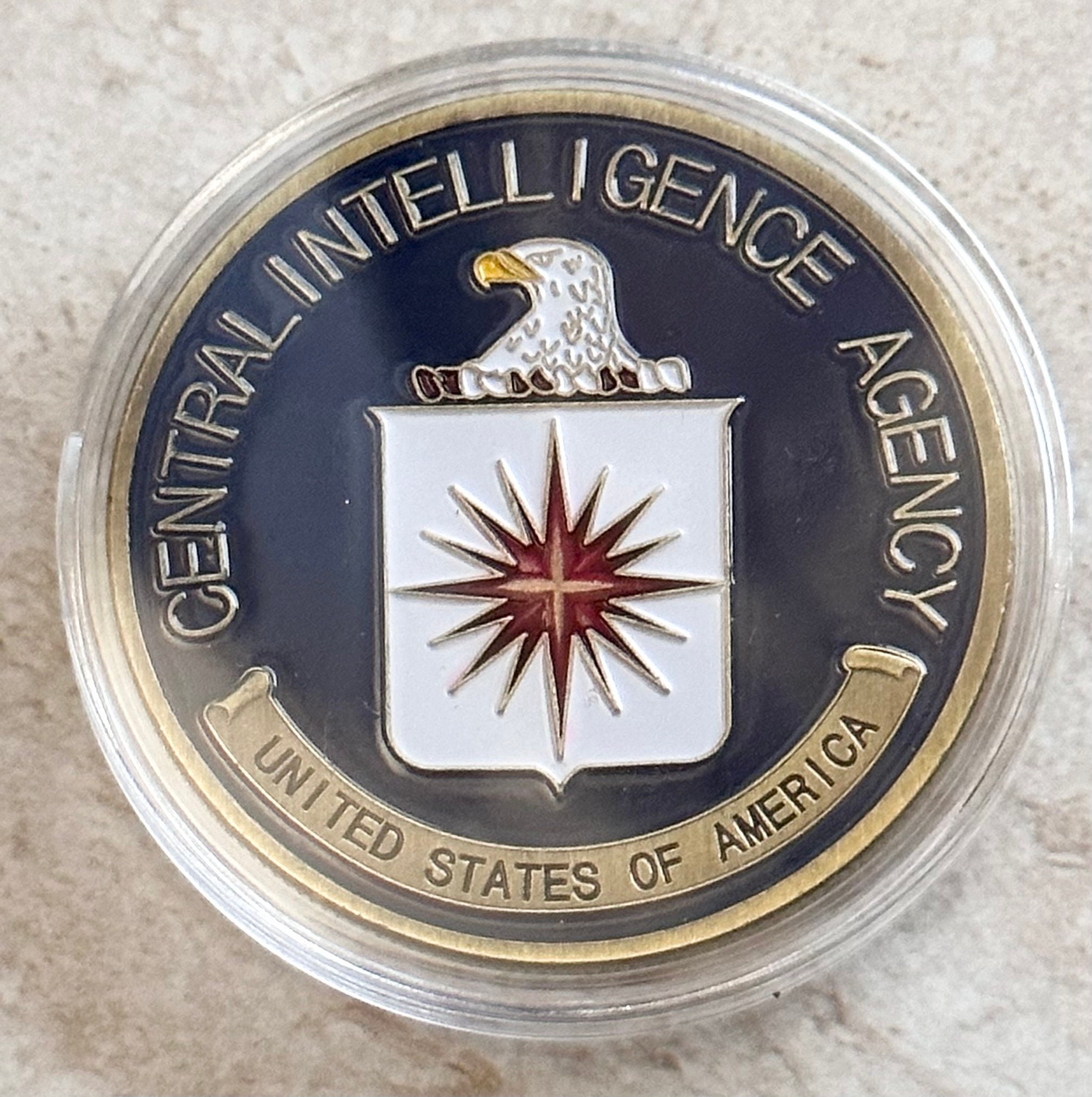 Central Intelligence Agency CIA Challenge Coin - Etsy