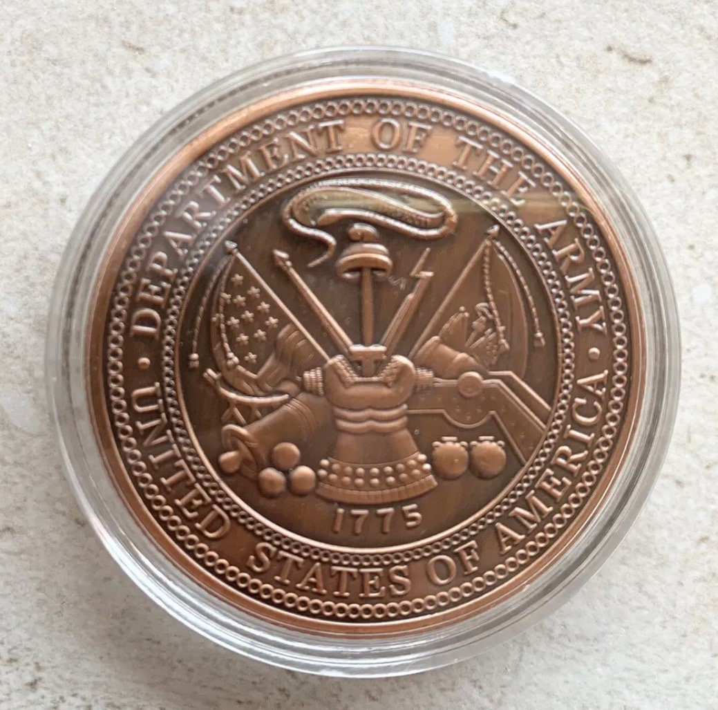 US Army Military Police Challenge Coin MP Come With Velvet Presentation ...