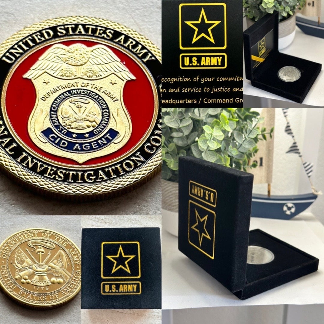 US ARMY CID Criminal Investigation Division Command Army - Etsy