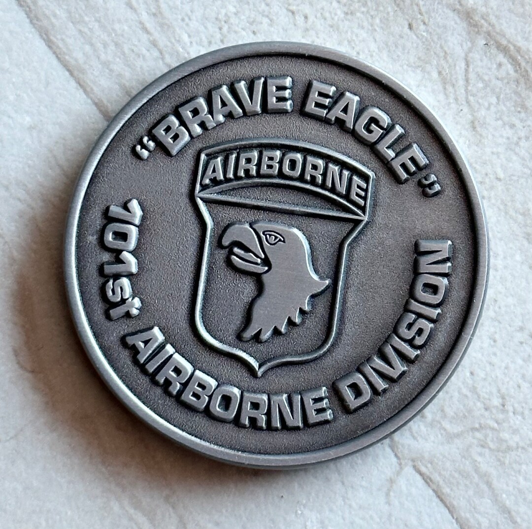 Challenge Coin 101st Airborne Original Coin - Etsy