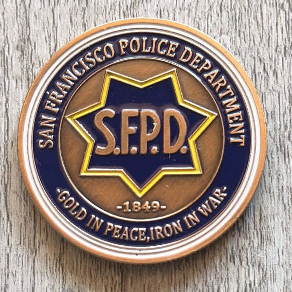 San Francisco Police - Etsy