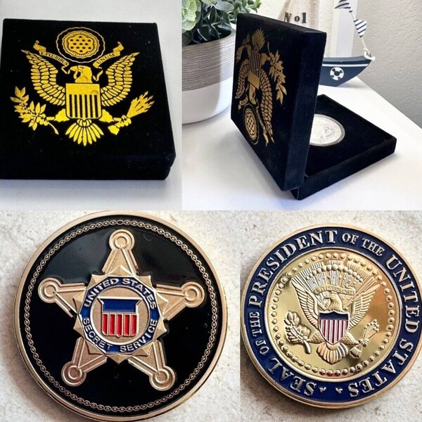 Secret Service Badge - Etsy
