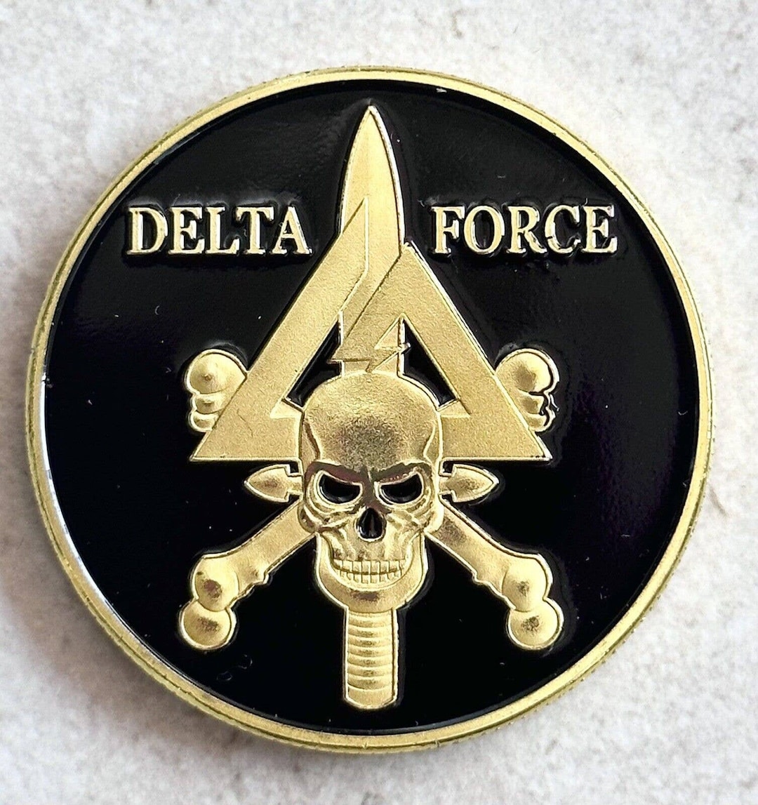 U S ARMY DELTA FORCE Challenge Coin - Etsy