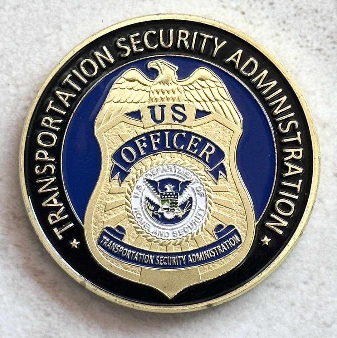 Transportation Security Administration TSA Challenge Coin - Etsy