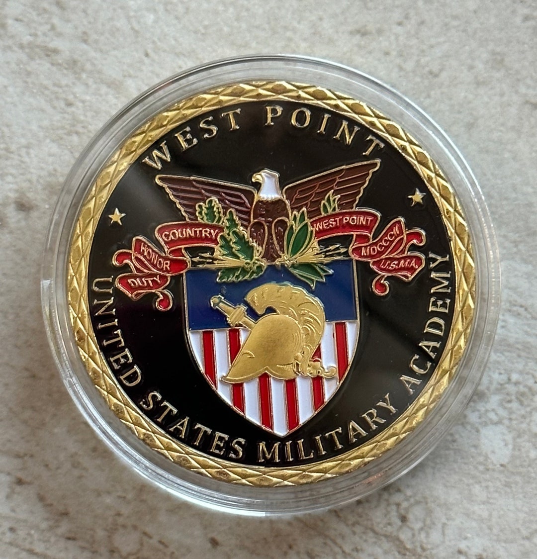 Challenge Coin West Point Duty Honor Country Coin. New Great Gift - Etsy