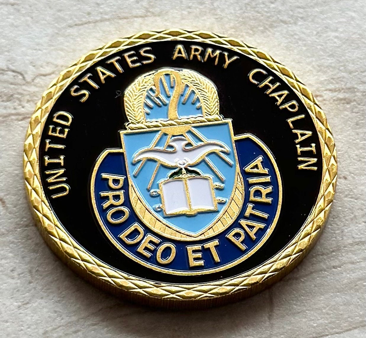 U S Army Chaplain Corps Challenge Coin - Etsy