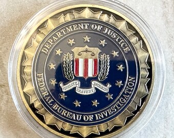 Department of Justice DOJ Federal Bureau of Investigation FBI - Etsy