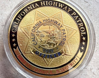 California Highway Patrol Challenge Coin - Etsy