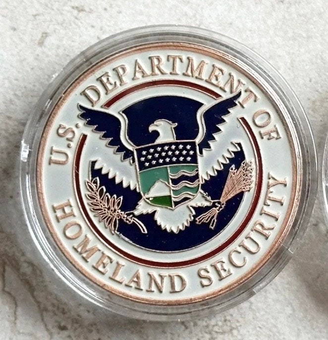 US Department of Homeland Security Challenge Coin - Etsy