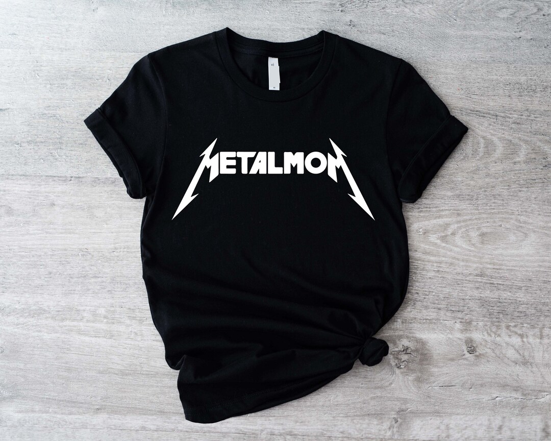 Metal Mom Shirt Rock and Roll Mama Shirts Happy Mother's - Etsy