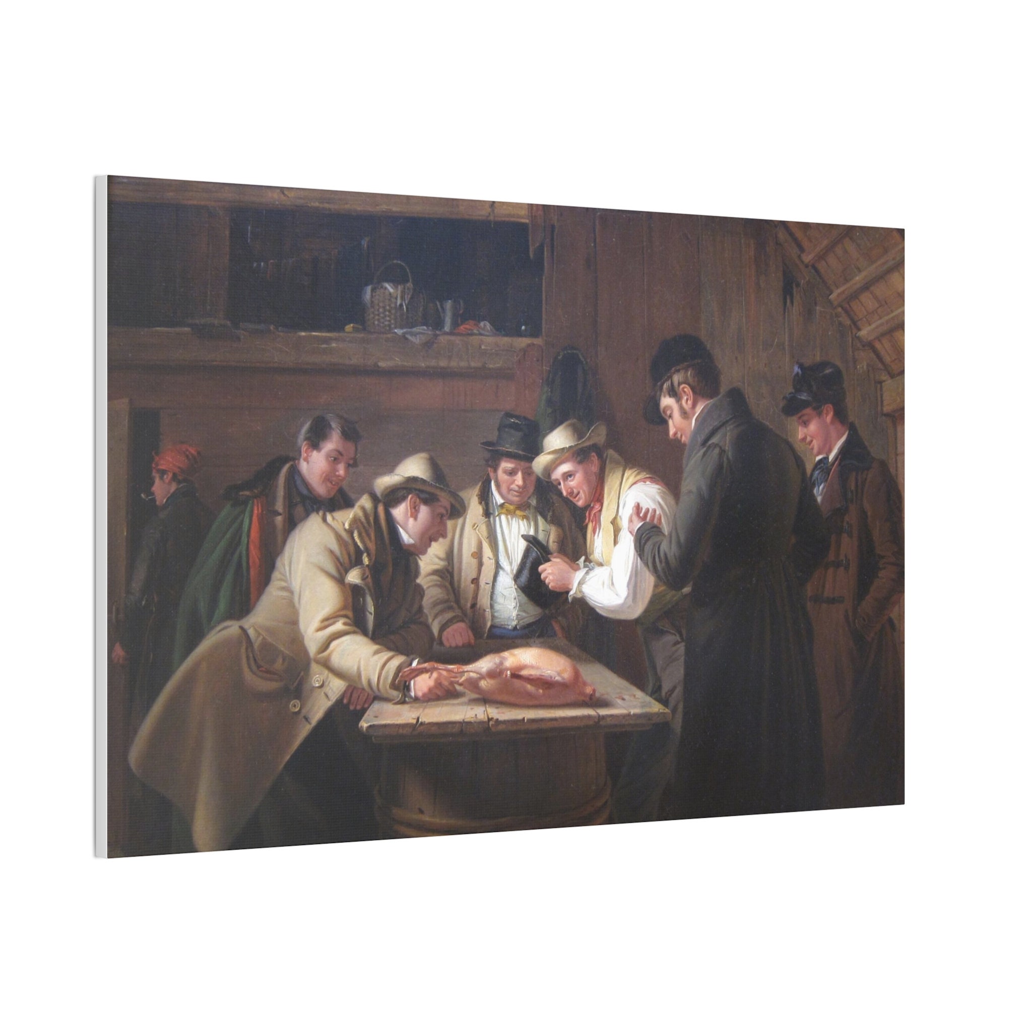 The Raffle (raffling for the Goose) by William Sidney Mount, 1837 ...
