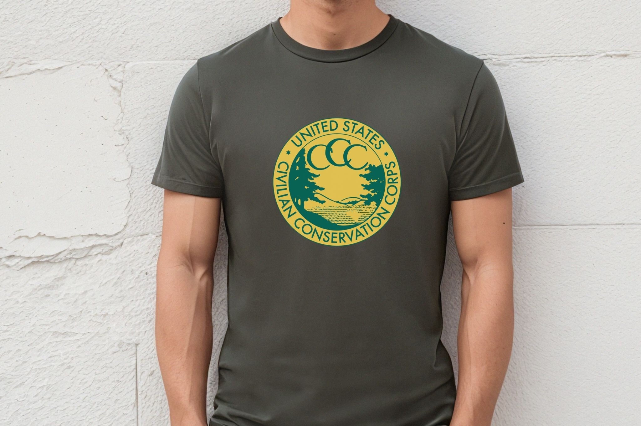 Civilian Conservation Corps CCC Tshirt - Etsy