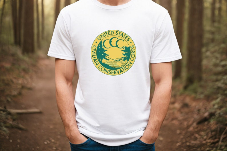 Civilian Conservation Corps CCC Tshirt - Etsy