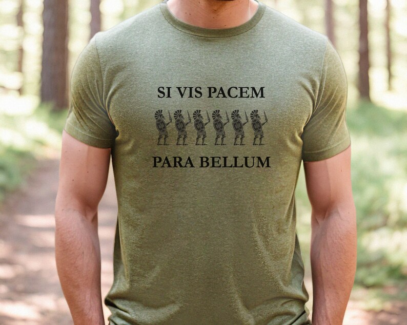 Si Vis Pacem, Para Bellum - Unisex Jersey Short Sleeve Tee - Etsy