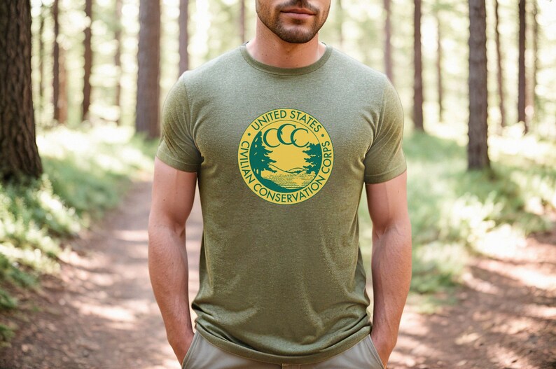 Civilian Conservation Corps CCC Tshirt - Etsy