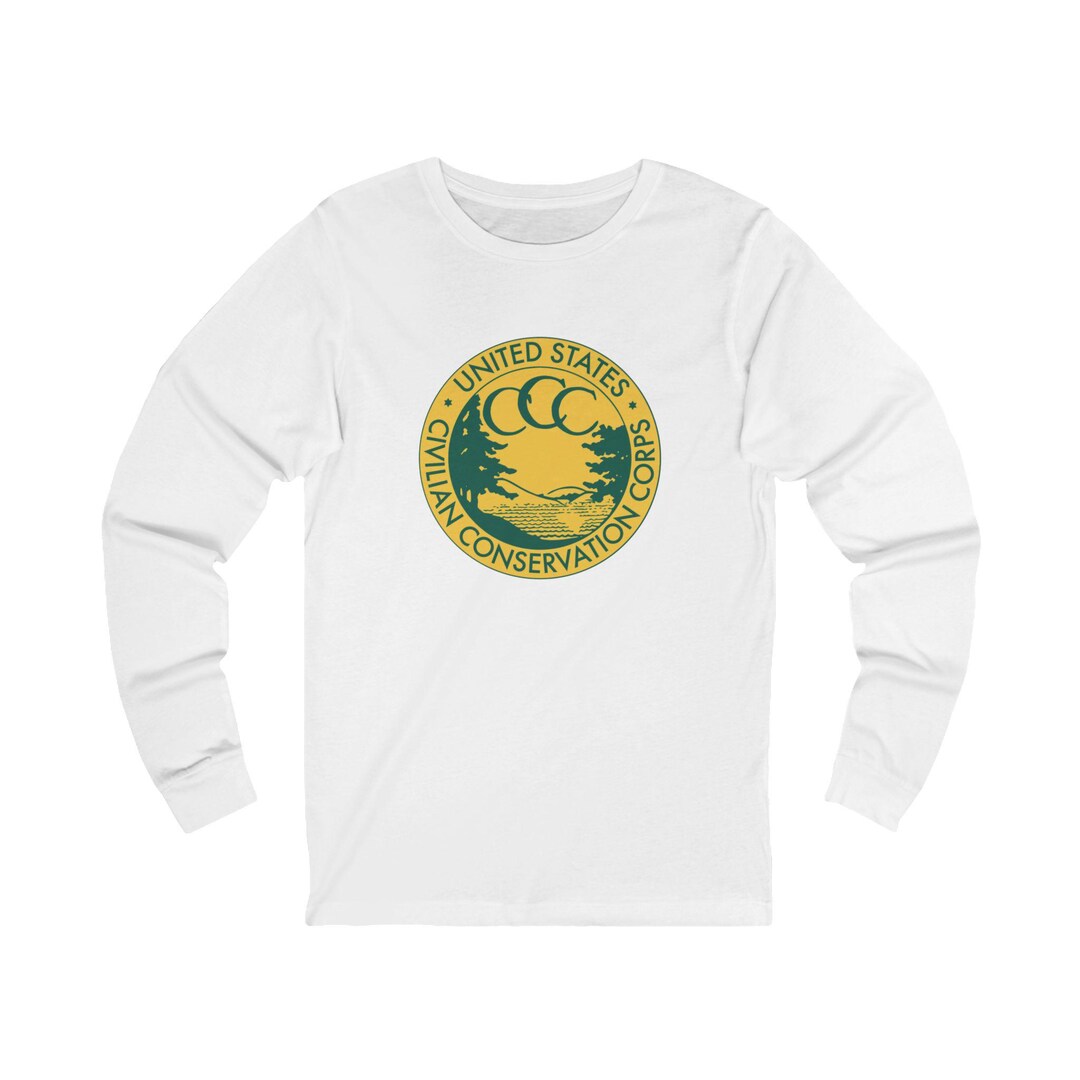 CCC - Civilian Conservation Corps - Unisex Jersey Long Sleeve Tee - Etsy