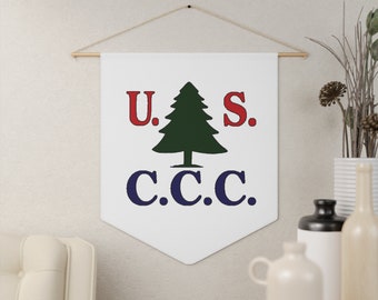 Civilian Conservation Corps Pennant CCC - Etsy