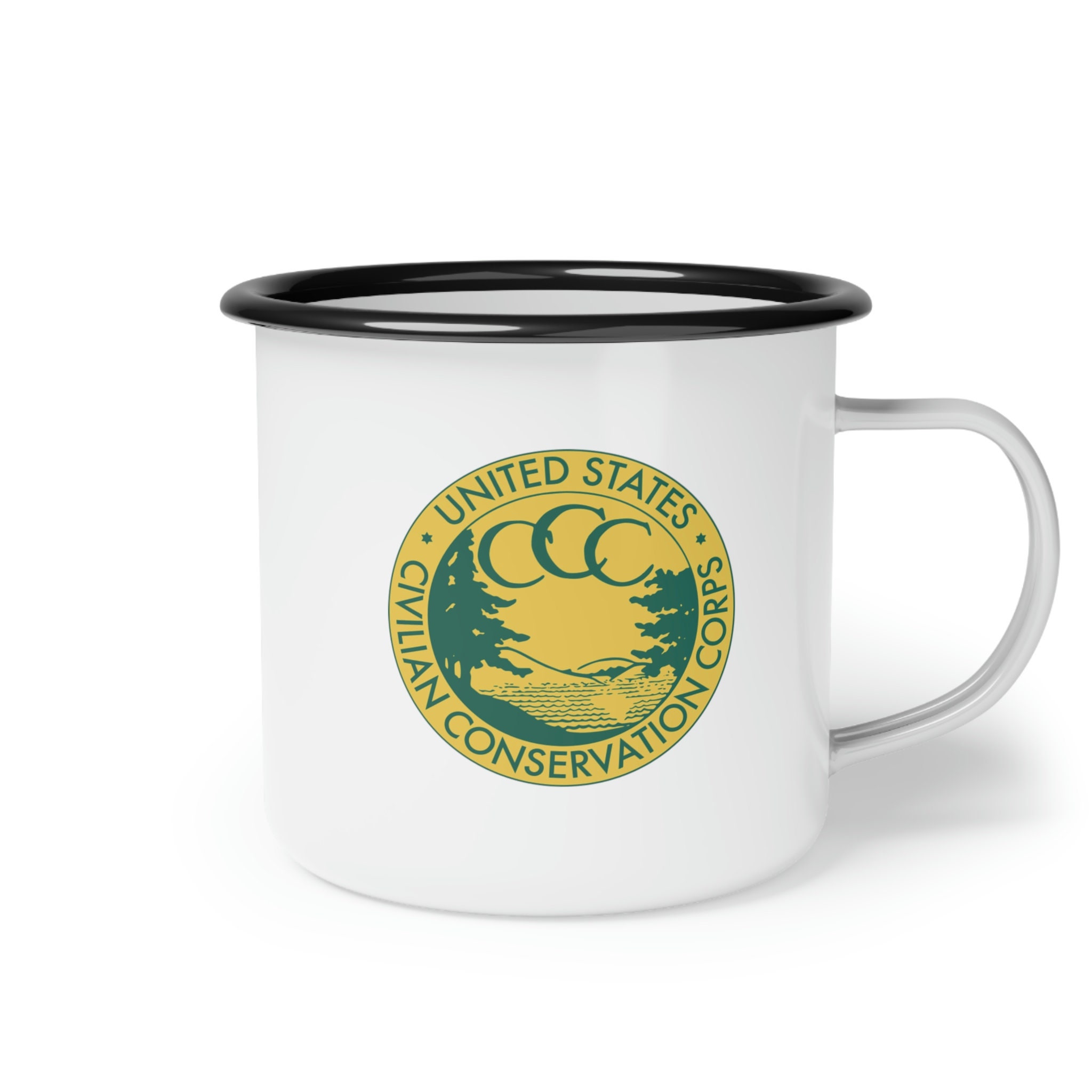 Civilian Conservation Corps - CCC - Enamel Camp Cup - Etsy