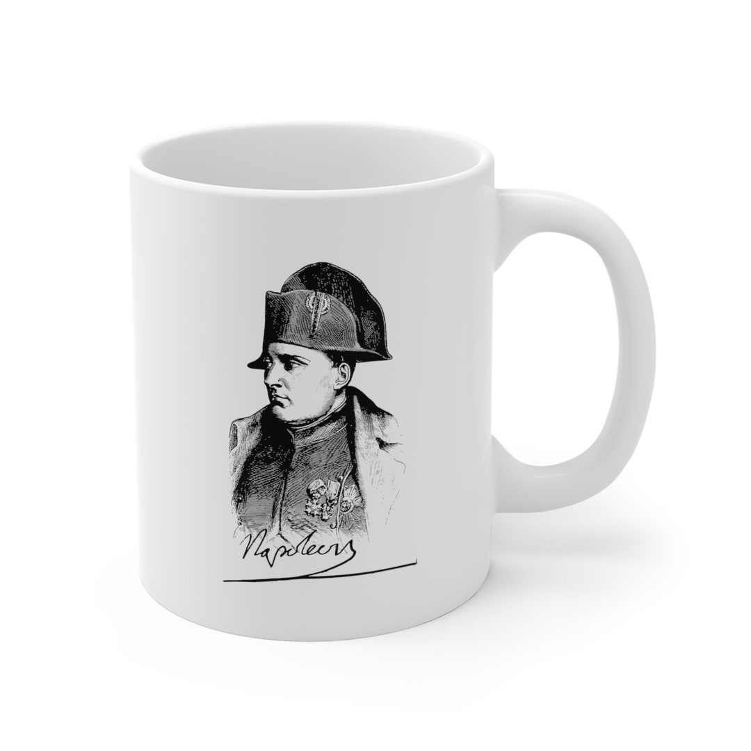 Napoleon Bonaparte - White Ceramic Mug - Etsy