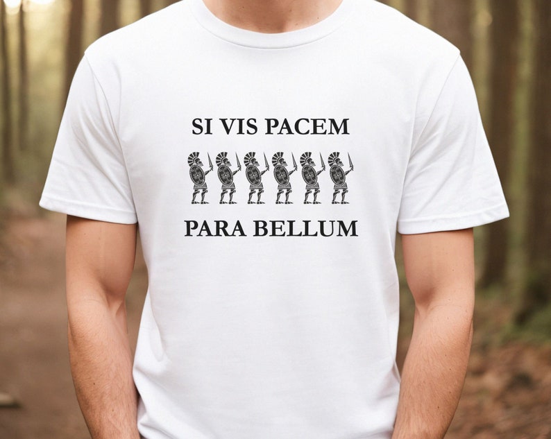 Si Vis Pacem, Para Bellum - Unisex Jersey Short Sleeve Tee - Etsy