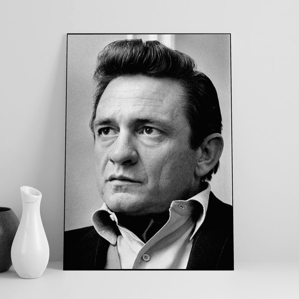 Johnny Cash Poster - Etsy