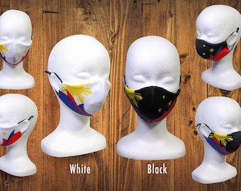 Embroidered Filipino Philippines Flag Face Mask - Etsy