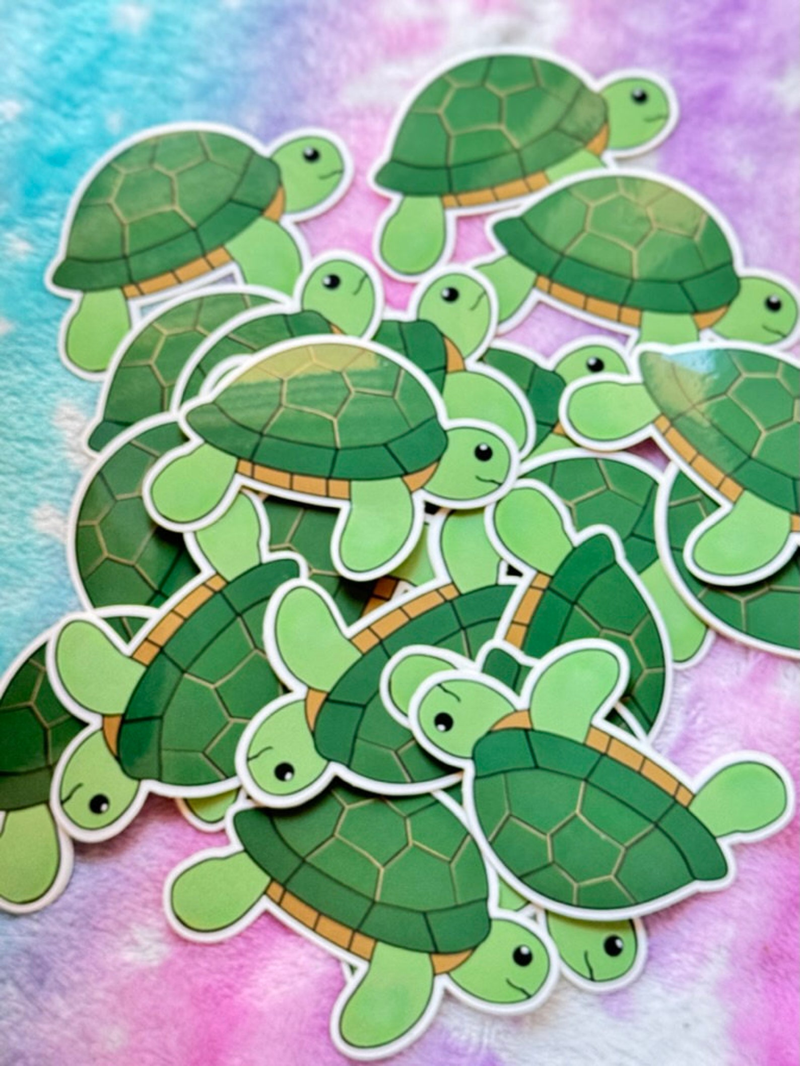 Cute Sea Turtle Sticker| Ocean Under the Sea Summer Cute| Vinyl Sticker ...