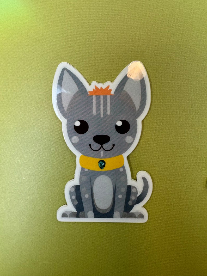 Xolo Dog Sticker Mexican Hairless Dog Sticker Cute Dog Stickerkawaii ...