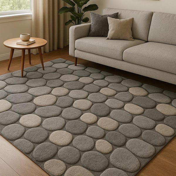 River Rock Rug - Etsy