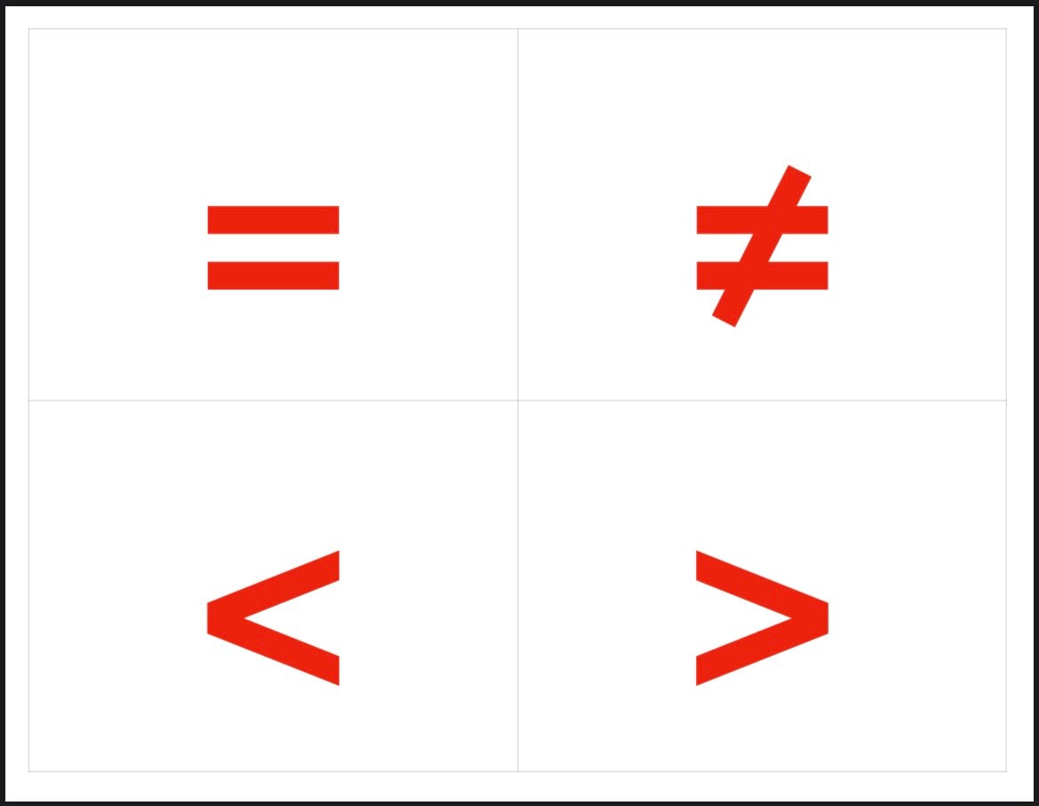 Right Brain Education Math Cards - Etsy