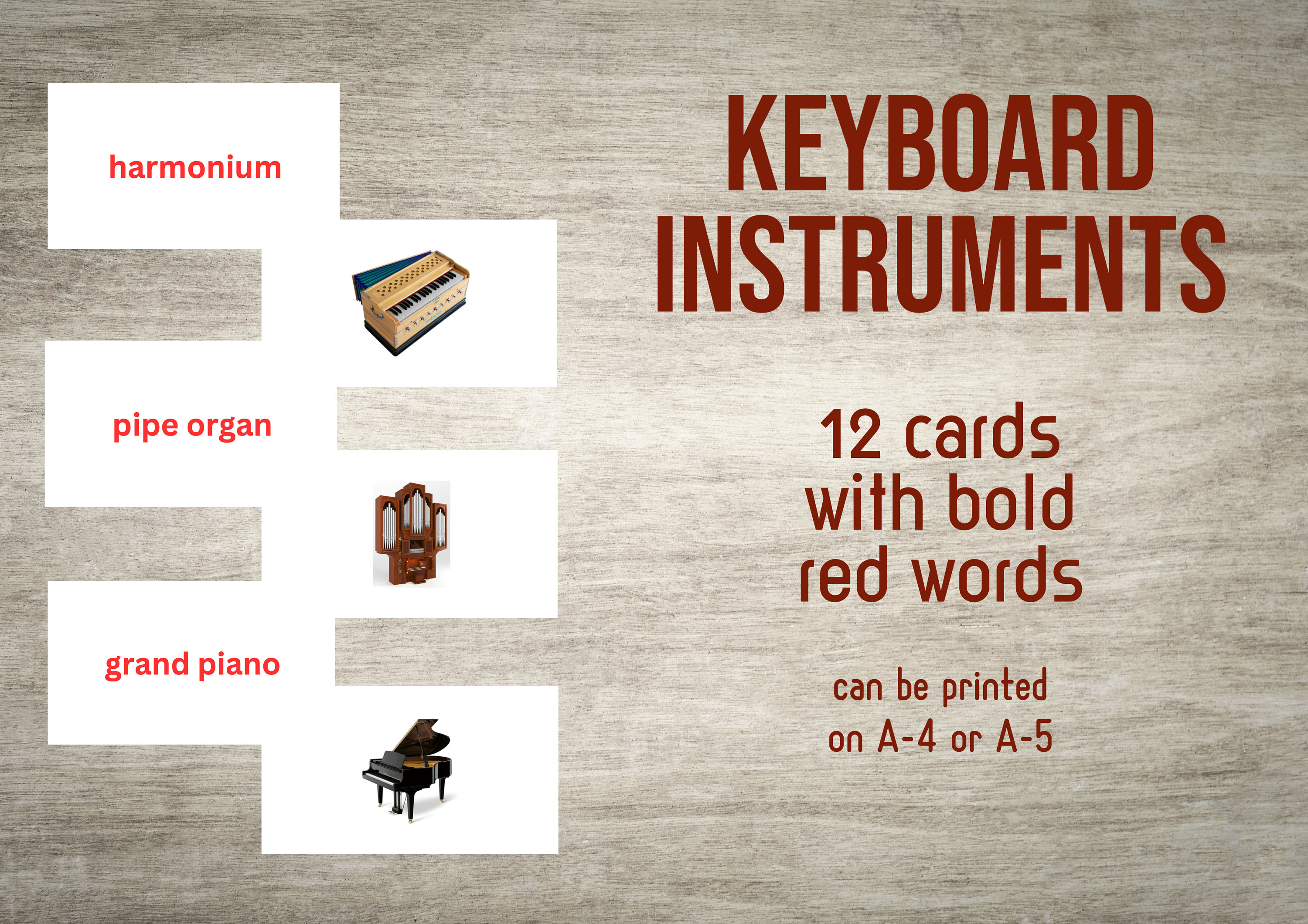Keyboard Family Instruments