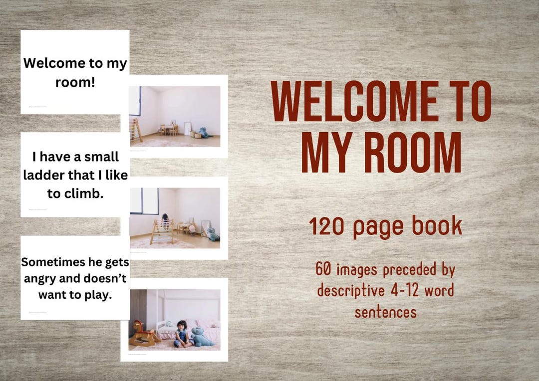 Welcome to My Room Book(pdf) - Etsy