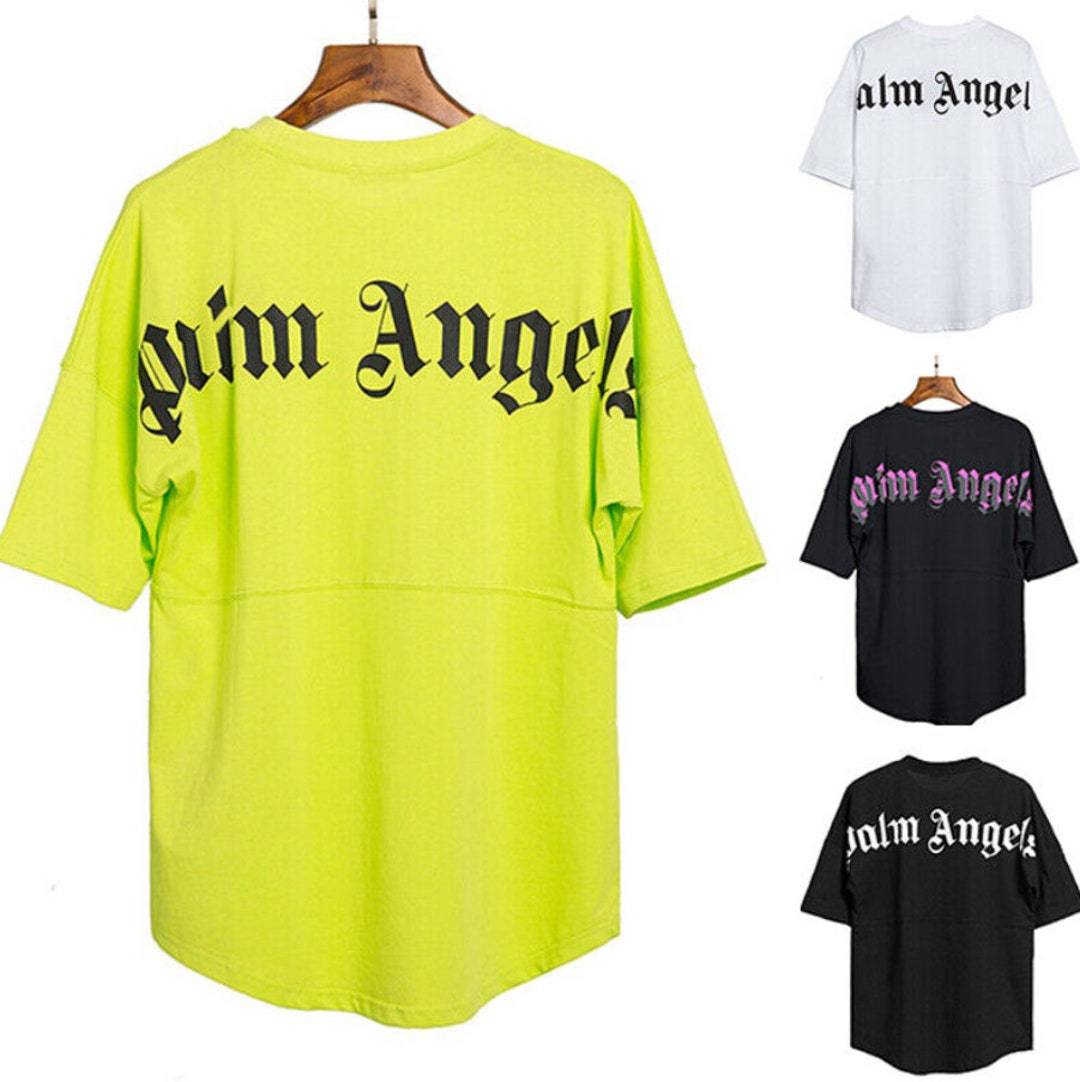 Angels Tops T-shirt Fashion Women& Men Summer Short Sleeve Oversize Hip ...