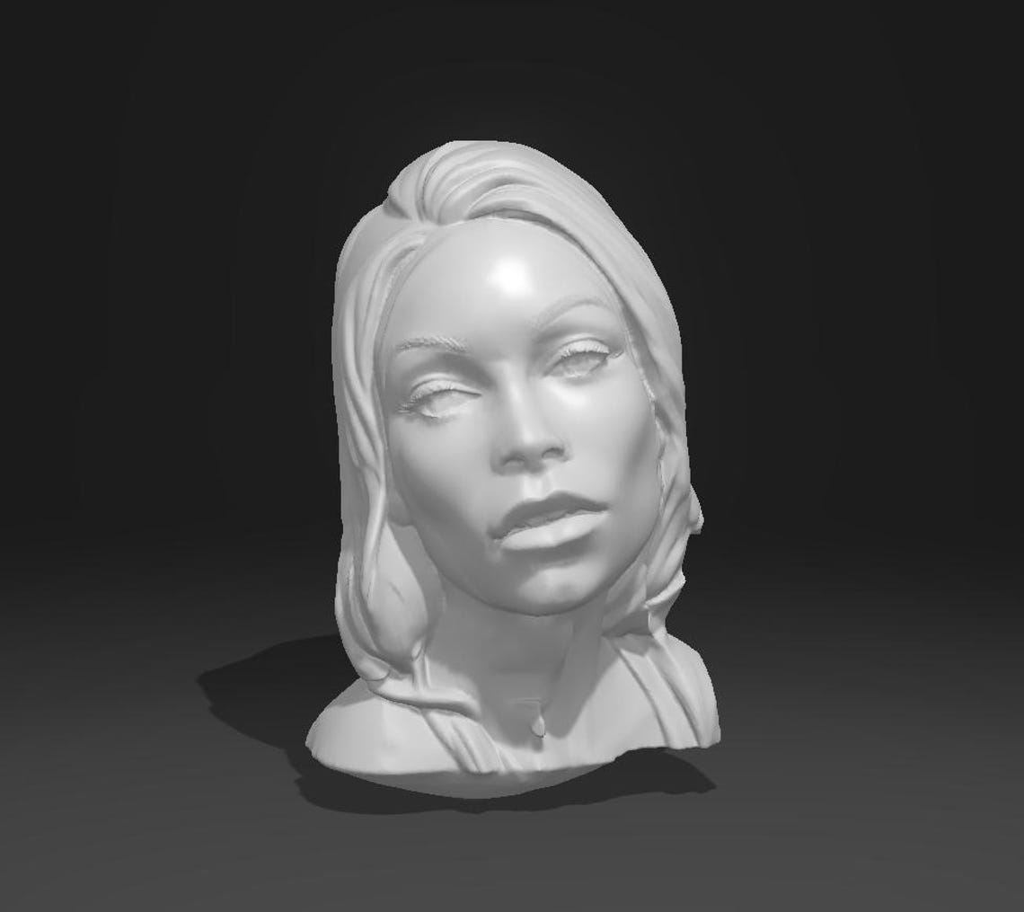 3D Printed Portrait Sculptures - Etsy