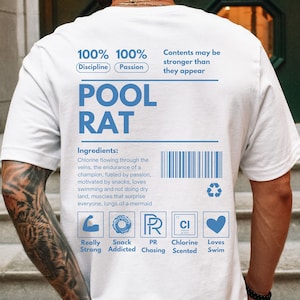 Swim Club T Shirt Etsy UK