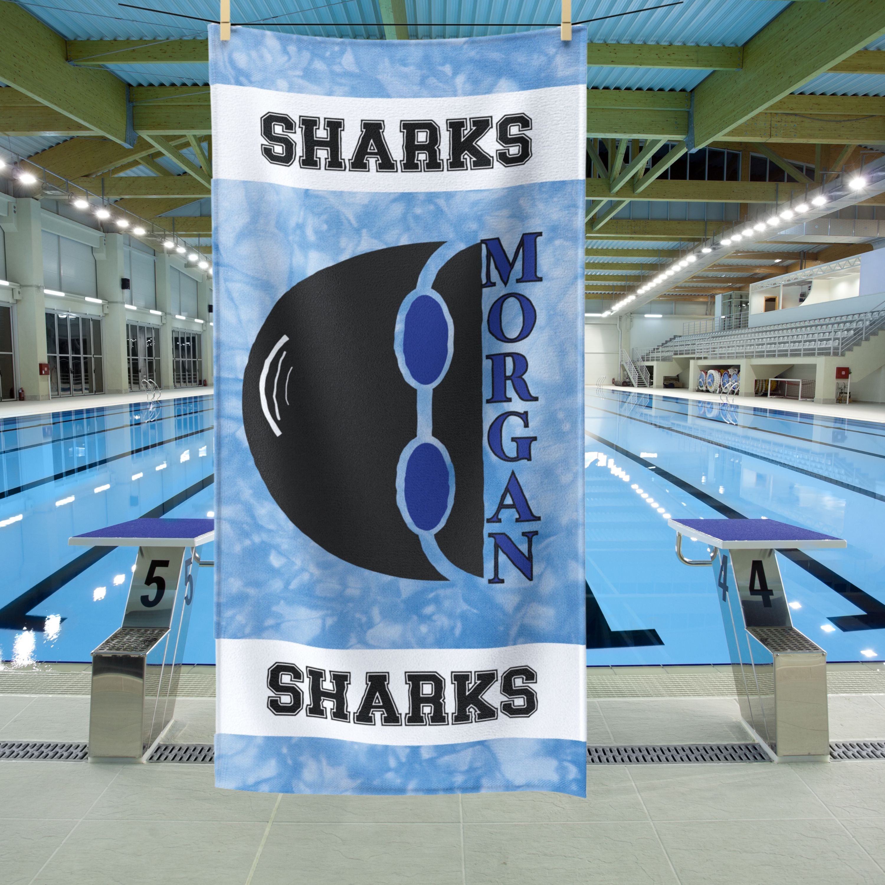 Swim Team Towels Personalized Swimmer Towel Swim Team Gift From Swim ...
