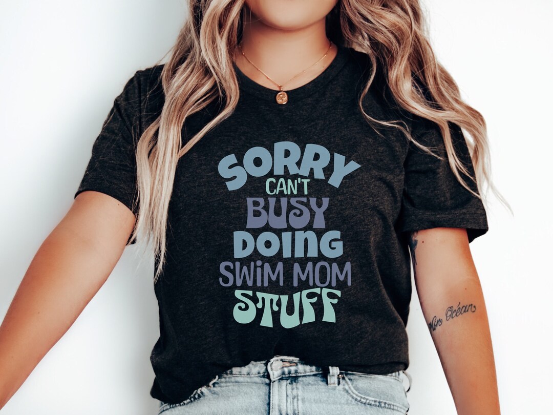 Swim Mom Shirt, Livin That Swim Mom Life, Swim Mom T Shirt Swim Gift ...