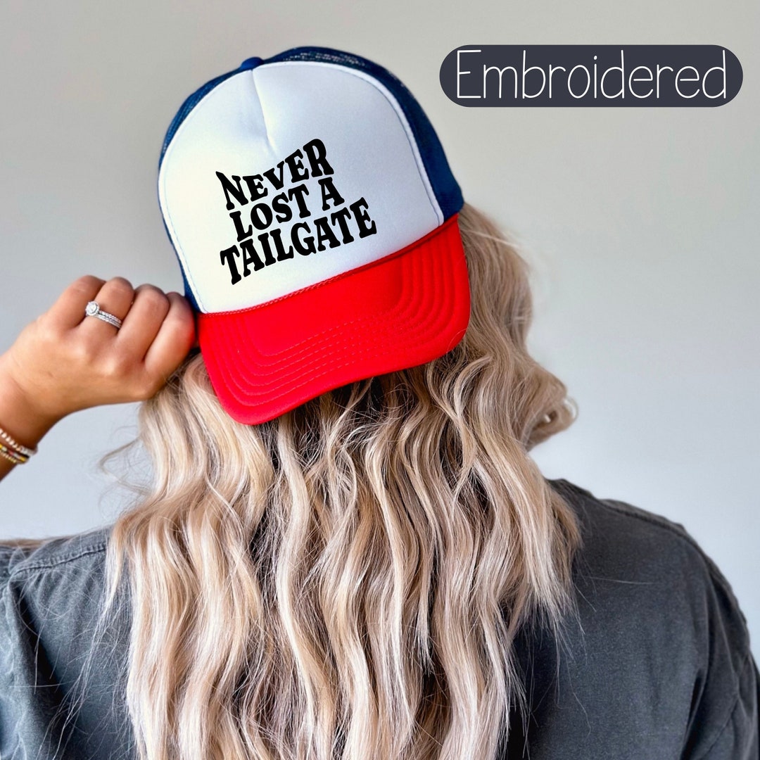 Never Lost A Tailgate Hat College Tailgate Gift Tailgate Cap Tailgate ...